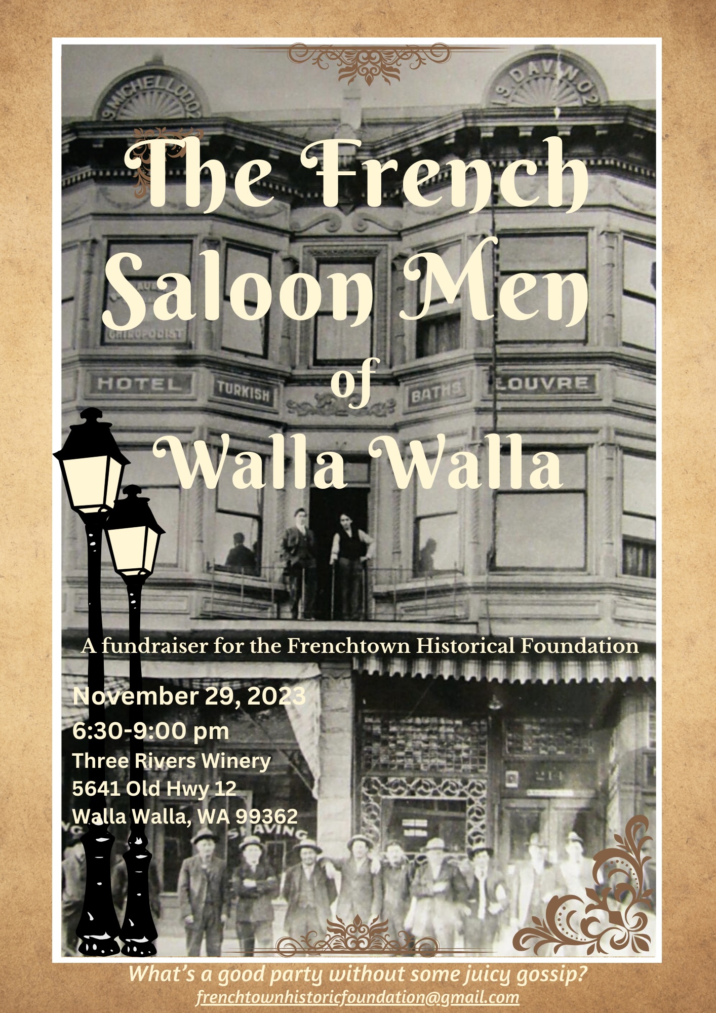 Brown Vintage Aesthetic Paper Page Border A4 Document – 1 – Frenchtown ...